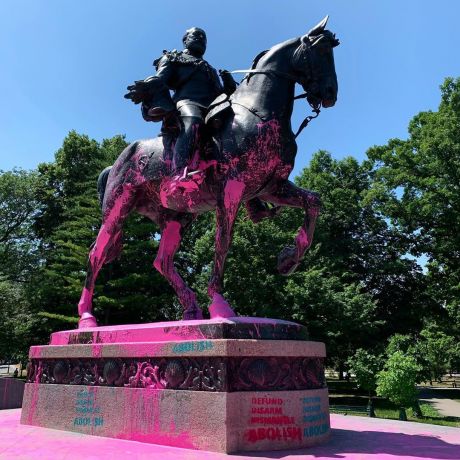 Colonial statues: vandalism or artistic improvement | socialist.ca